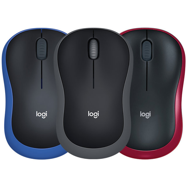 Logitech M185 wireless mouse M186 office computer universal usb ...