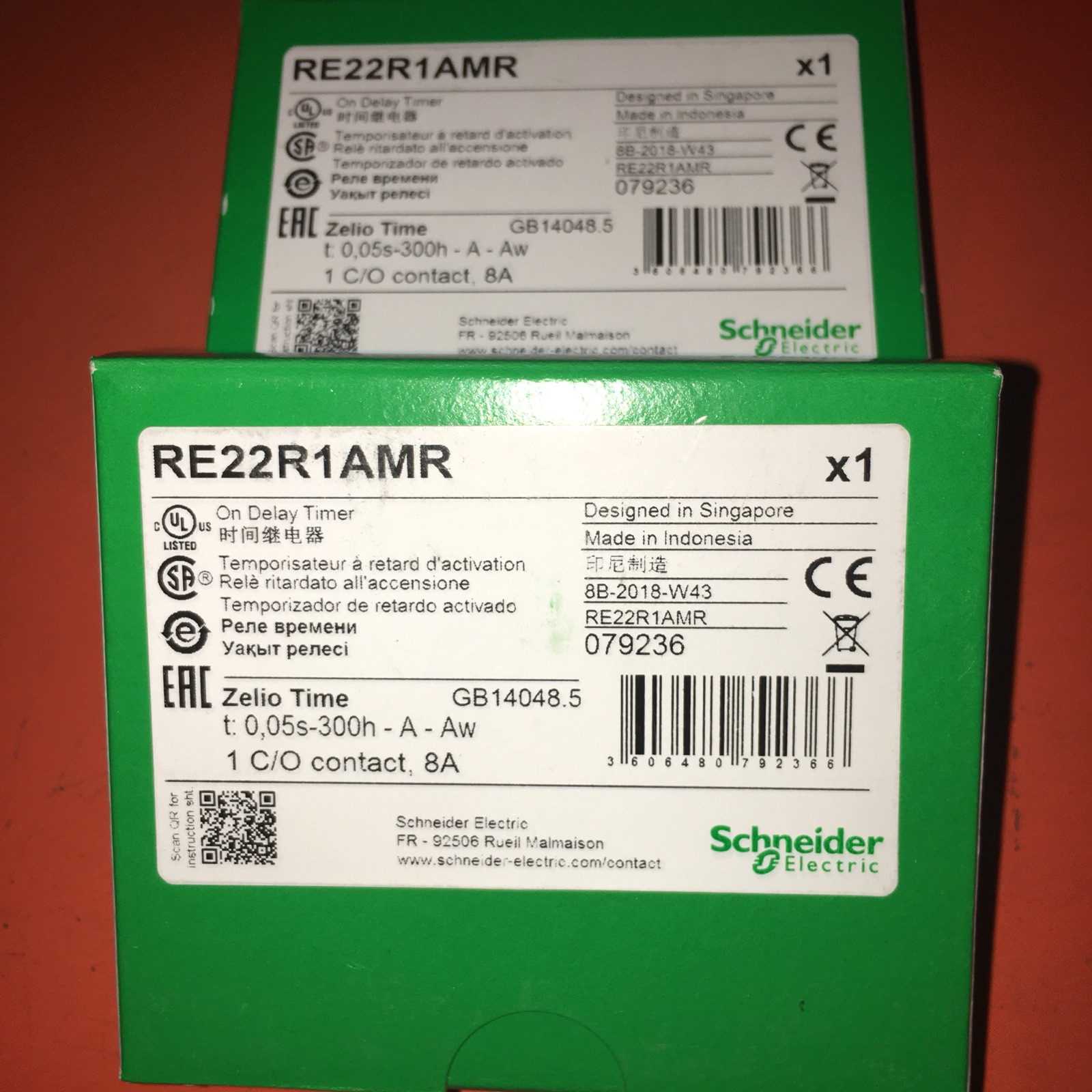 零点贩卖全新原装施耐德 RE22R2CMR现货包邮实物拍摄假一罚十_虎窝淘