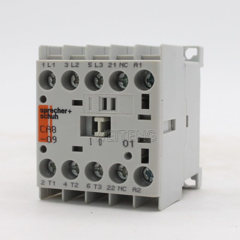 sprecher+schuh CA8-09-01小型接触器三相110V常闭延时直流导轨_虎窝淘