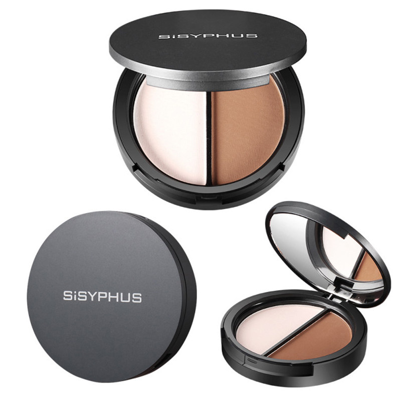 sisyphus西西弗斯修容粉饼组合高光阴影遮瑕鼻影侧影修饰轮廓正品_虎窝淘