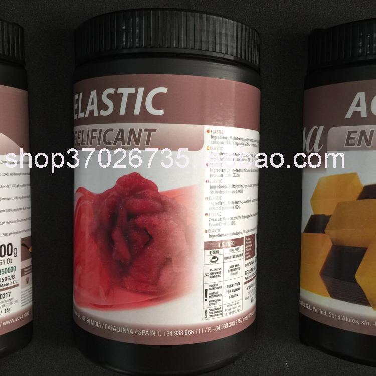 【欧厨】SOSA西班牙进口索萨天然elastic弹性吉利丁粉凝胶粉550g_虎窝淘