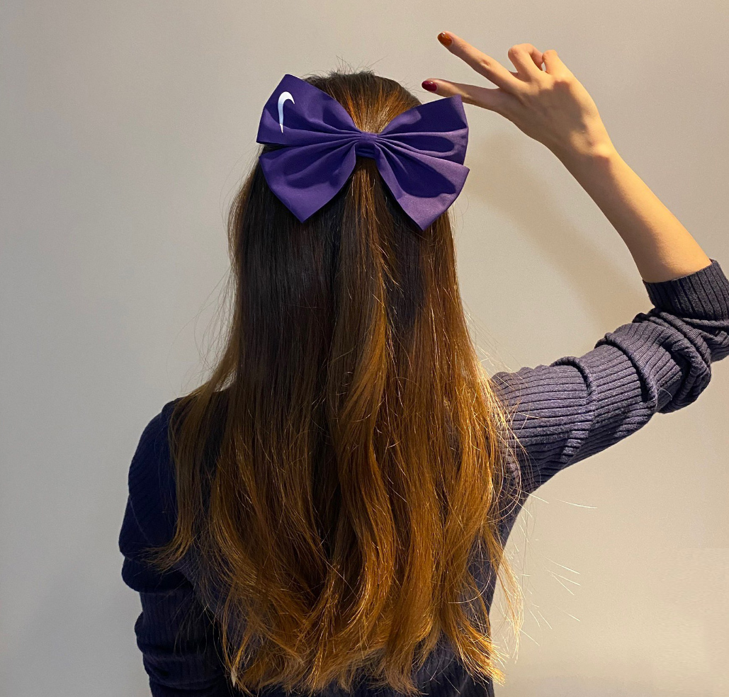 Nike耐克Hair Bow女子网红蝴蝶结发饰弹力头绳运动束扎发带CZ0545_虎窝淘