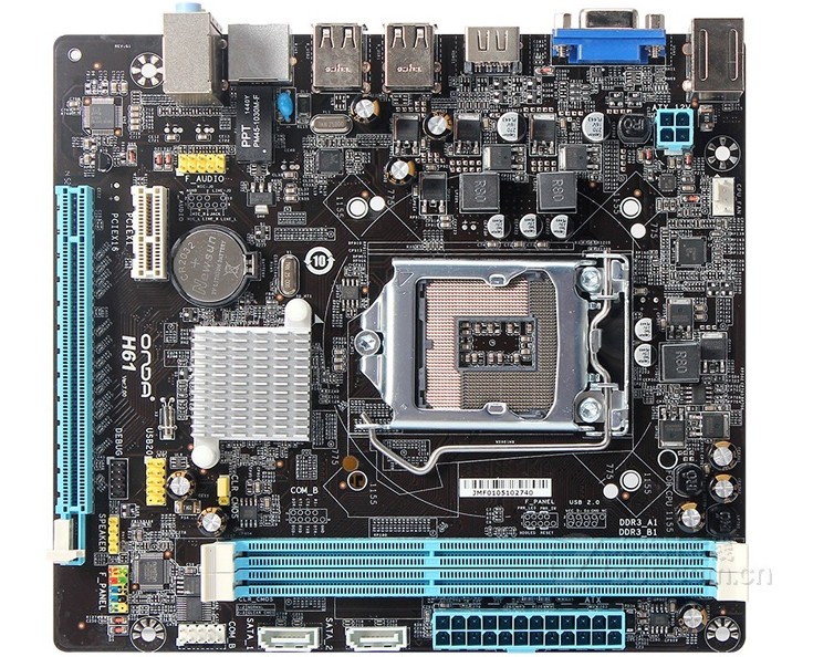 ASROCK/华擎科技 H61M-VG4 H61C台式主板 1155针集成显卡小板_虎窝淘