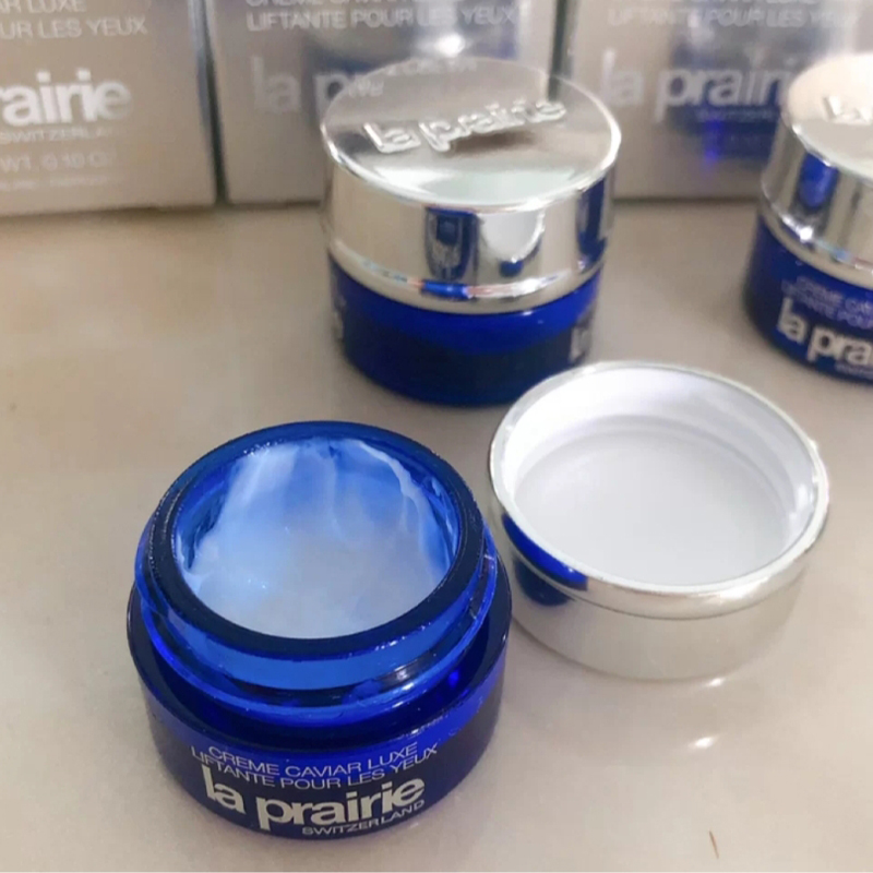La Prairie蓓丽莱珀妮lp蓝鱼子精华琼贵紧致眼霜3ml小样淡化细纹_虎窝淘