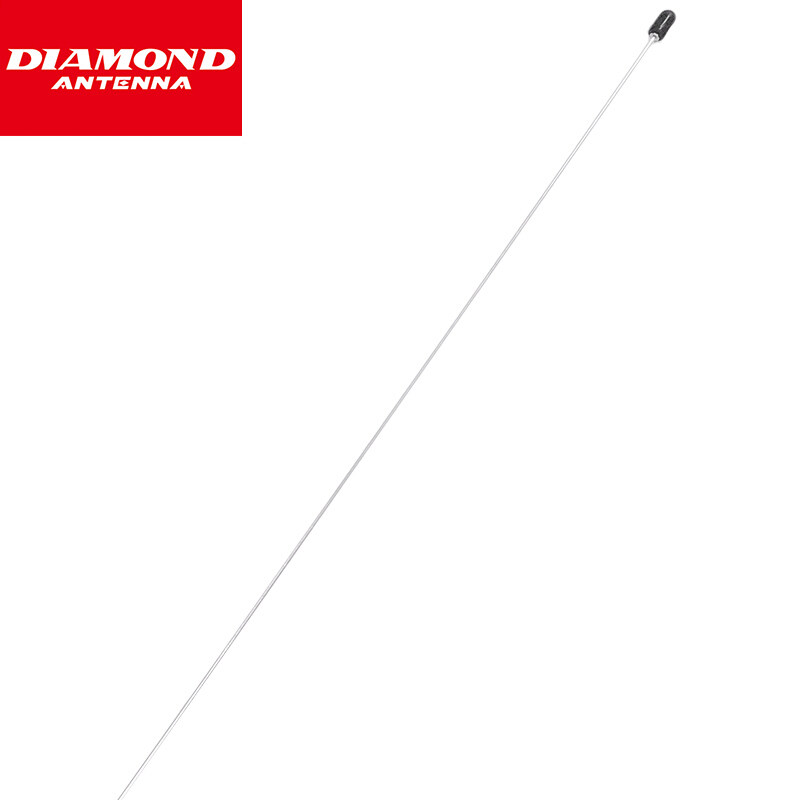 DIAMOND钻石 AZ506车载台双段长天线高增益硬质银色天线 67cm_虎窝淘