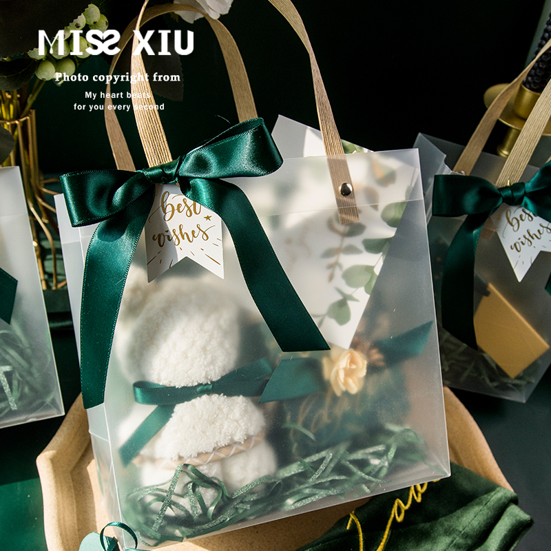 MISSXIU[告白]结婚礼伴手礼品包装袋礼物喜糖袋实用定制手提袋子_虎窝淘