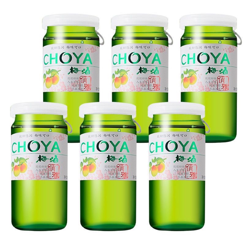 俏雅梅酒日本青梅酒青梅果酒低度160ml小瓶CHOYA日式梅酒_虎窝淘