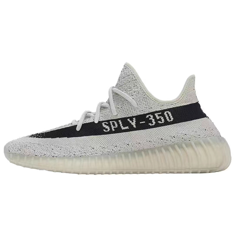 Adidas originals Yeezy Boost 350 V2跑步鞋灰橙满天星GW1229_虎窝淘