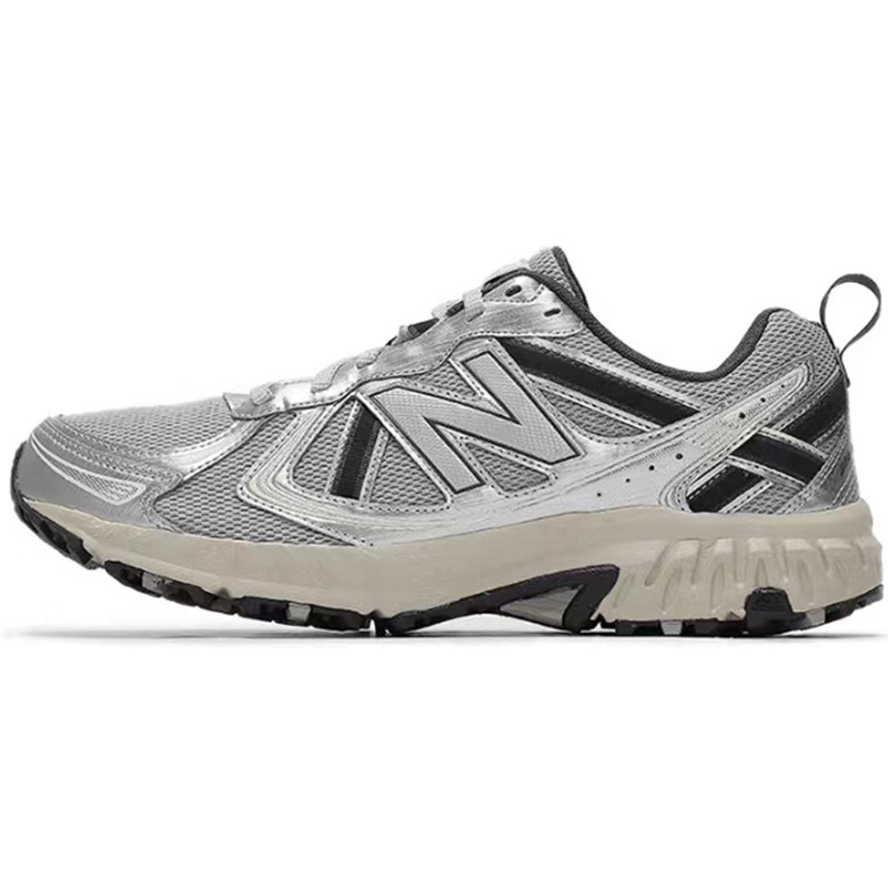 热销 New Balance NB 410 v5减震透气低帮跑步鞋银色 MT410KR5_虎窝淘