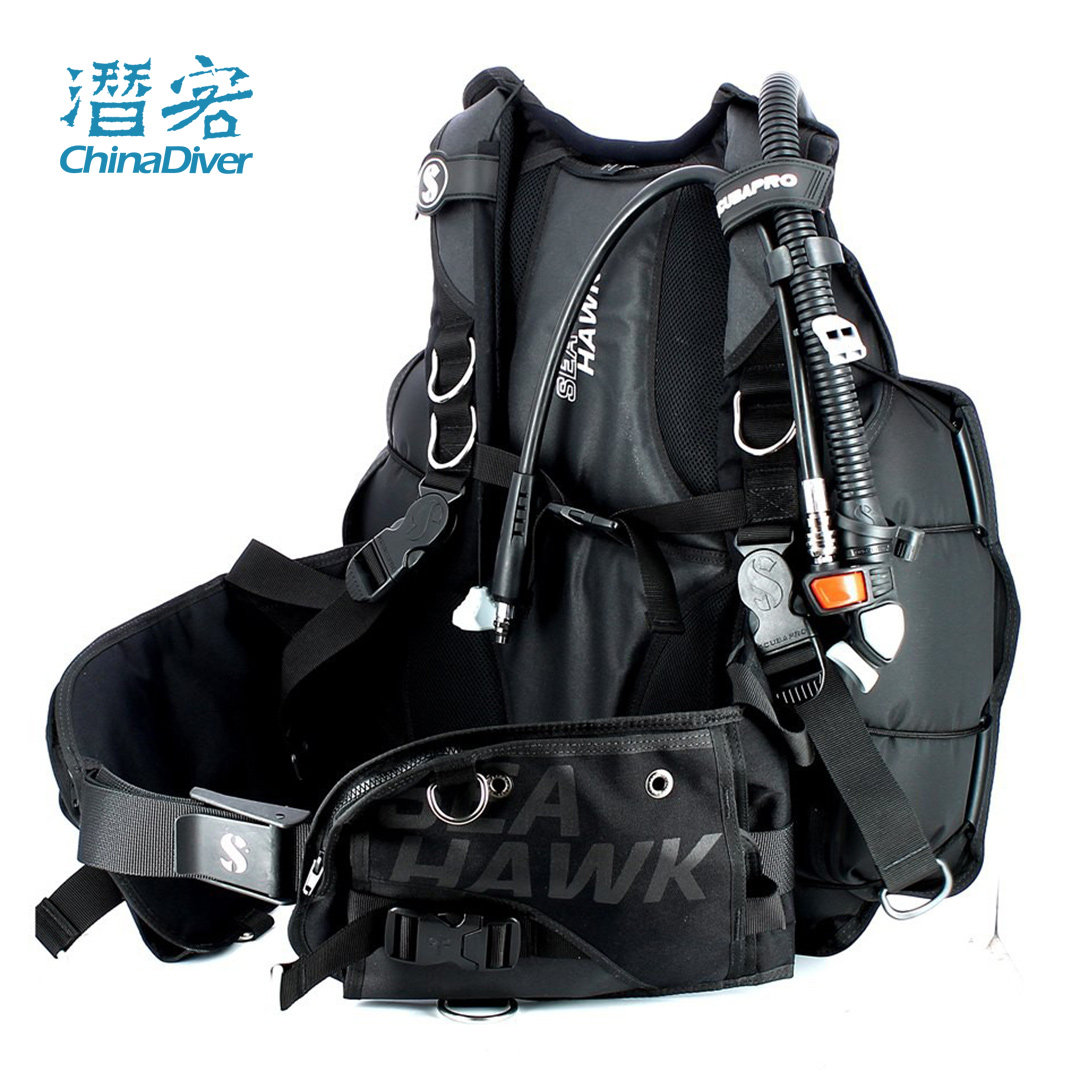 Scubapro Seahawk 2新款潜水浮力控制器水肺背飞BCD夹克背心_虎窝淘