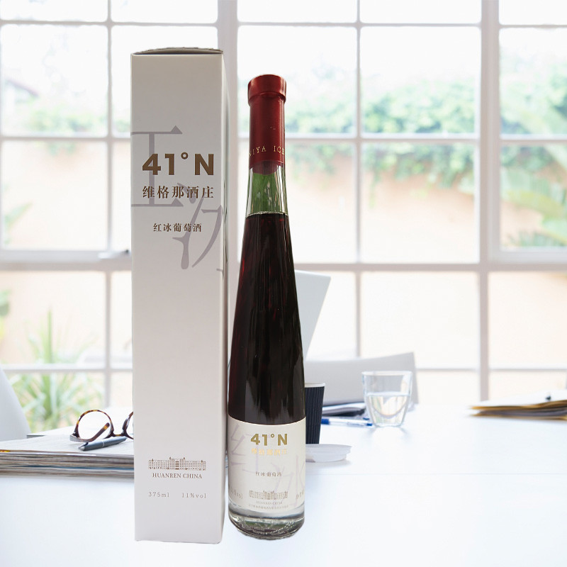 辽宁桓仁维格那41度N红冰葡萄酒375ml甜型节日礼物感恩包邮_虎窝淘