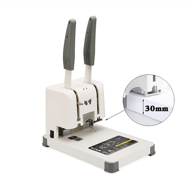 Accounting voucher binding machine financial binding machine manual ...