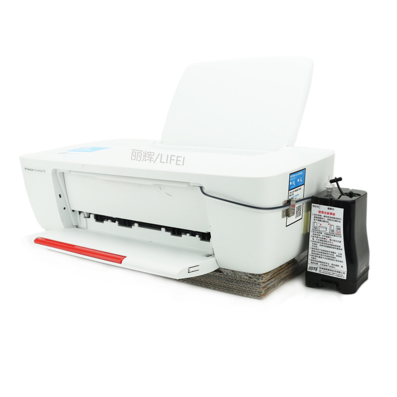 丽辉适用惠普HP 1118 2138 3776 3638 3636 3838 4538 5088 4678打印机单黑色连供系统 680XL墨盒 ...