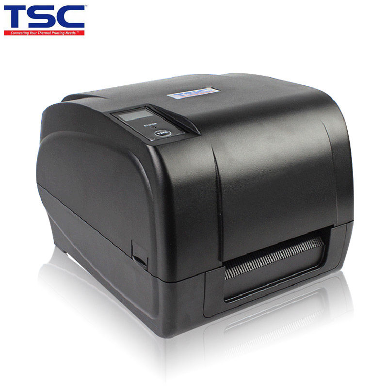 TSC T-200A/300A条码不干胶贴纸打印机服装快递碳带铜版纸标签机_虎窝淘