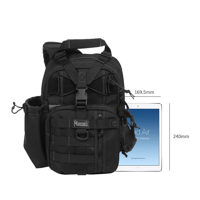 台湾产麦格霍斯magforce台马迷你弓箭手户外防盗单肩战术背包0434_虎窝淘