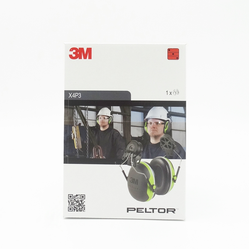 3M耳罩X3P3/X4P3/X5P3挂安全帽隔音降噪工地车间嘈杂环境耳机_虎窝淘