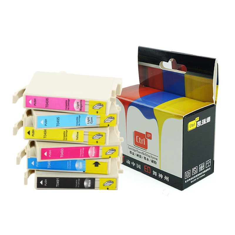 Ctrlp适用 EpsonR230墨盒爱普生RX510 R210墨盒爱普生R310墨盒 EpsonRX630墨盒 epson RX650打印机 ...