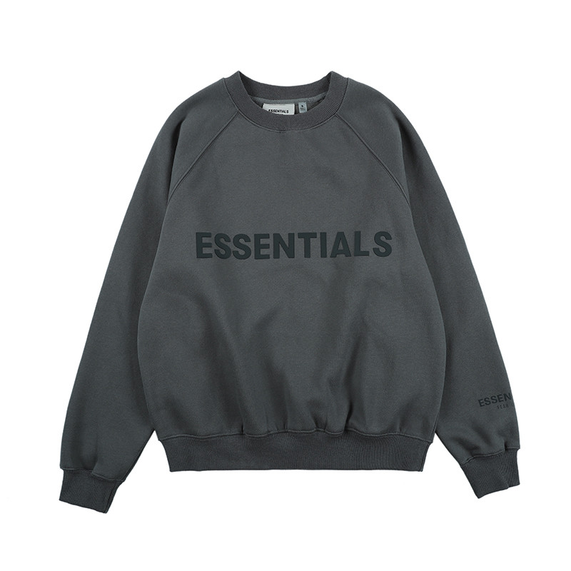 FEAR OF GOD ESSENTIALS FOG第七季复线压胶字母高街潮牌男女卫衣_虎窝淘