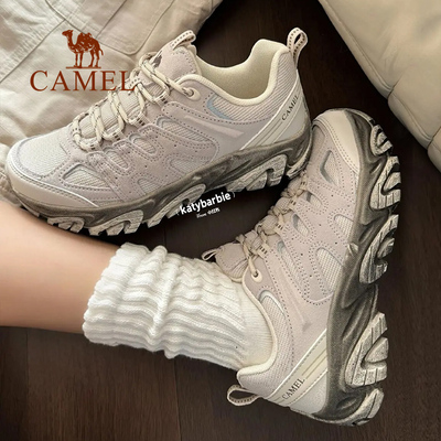 王俊凯同款骆驼户外休闲登山鞋