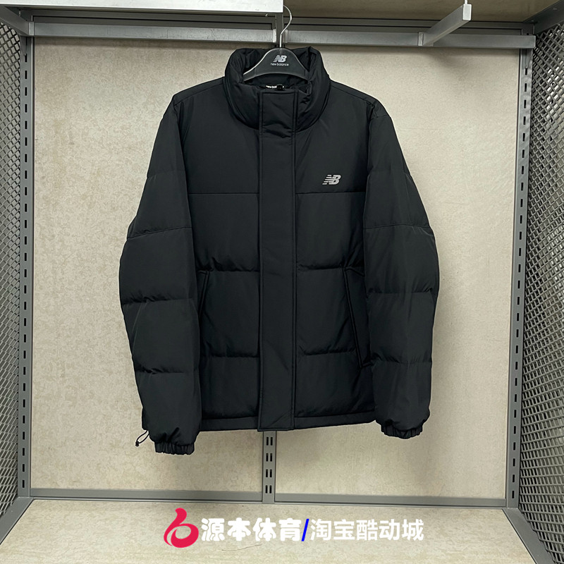 New Balance NB23冬季新款男女同款立领短款羽绒服外套 AMJ14309_虎窝淘