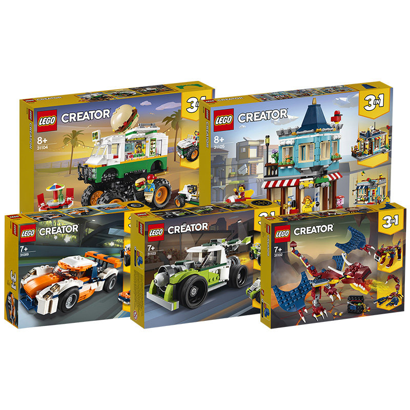 乐高三合一系列,3合1,创意_大山谷图库