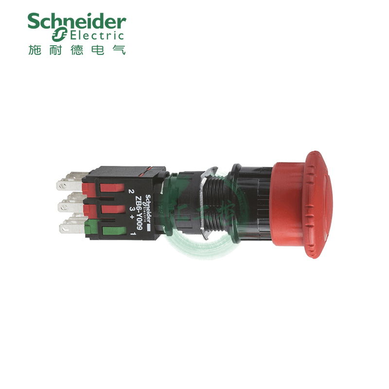 施耐德急停开关小型急停按钮ZB6-E2B常闭ZB6-Y009原装进口正品_虎窝淘