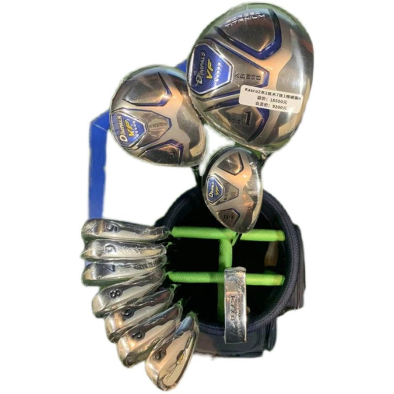 高尔夫球杆原装正品全新KASCO DIMPALS VF高尔夫男士套杆碳素R_虎窝淘