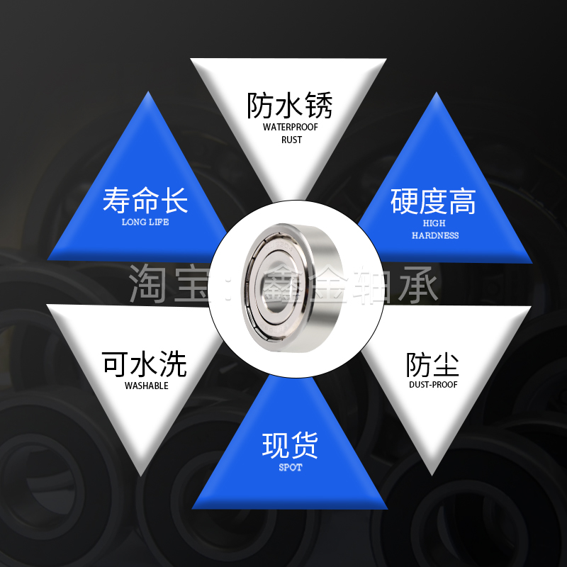 304不锈钢深沟球轴承S6900ZZ S6901Z S6902Z S6903Z S6904Z 6905Z_虎窝淘