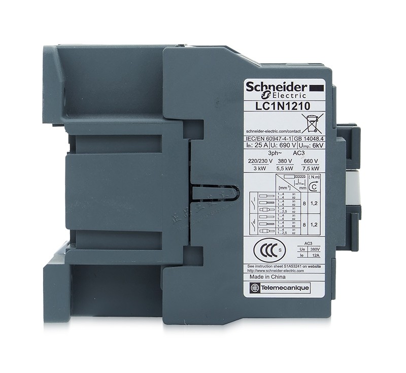 正品施耐德接触器LC1N1210M5N LC1-D LC1E1210 AC220V 220V 36V_虎窝淘