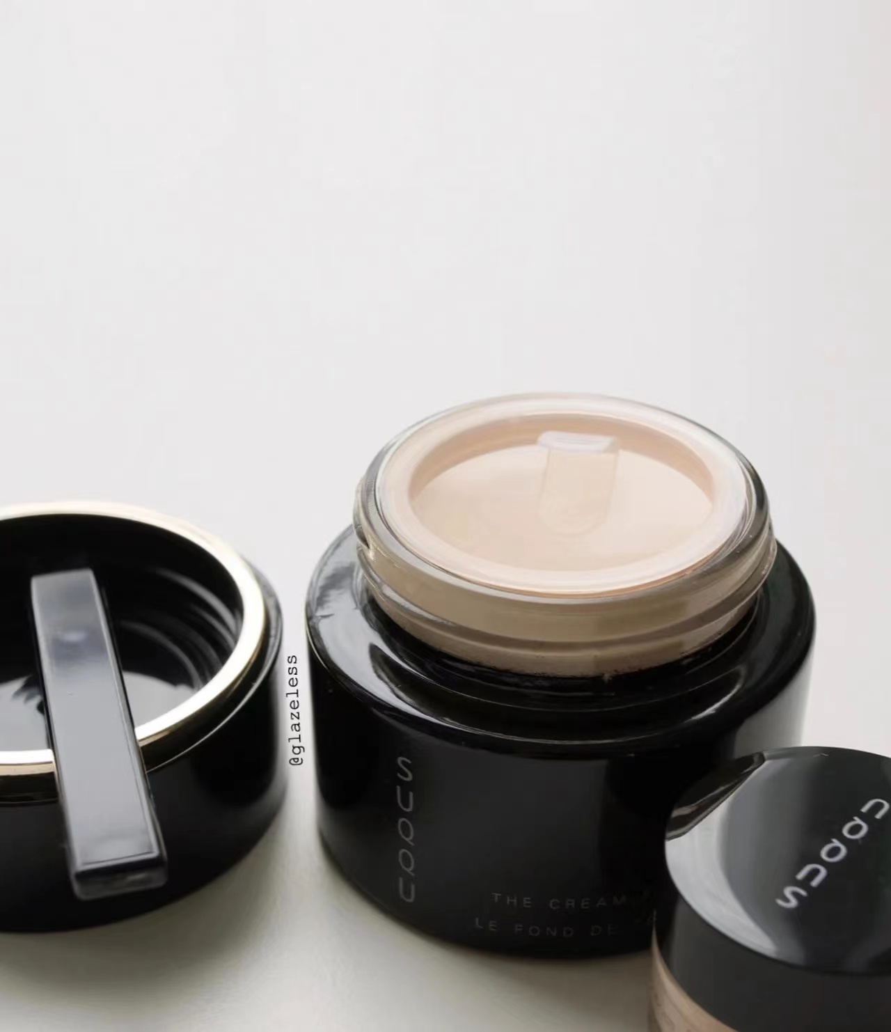 日本suqqu记忆塑形奶油粉底霜粉霜30g保湿遮瑕遮痘印高级110 210_虎窝淘