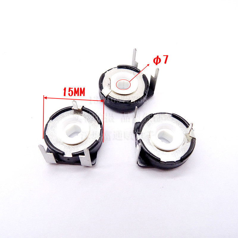 原装PIHER西班牙可变电阻PT15-500K 504卧式椭圆孔可调电位器_虎窝淘