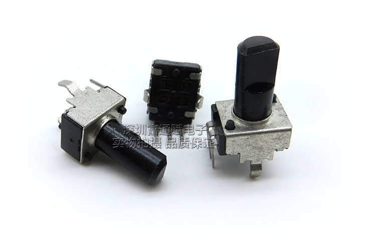 供应优质 R0931型单联 B10K B30K可调电位器柄长12mm半边轴 3脚_虎窝淘