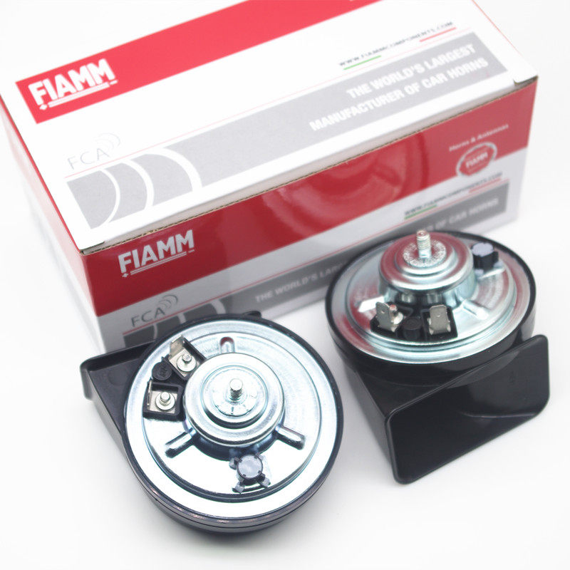 FIAMM/菲亚姆汽车喇叭12V通用防水宝马音改装超响鸣笛蜗牛喇叭_虎窝淘