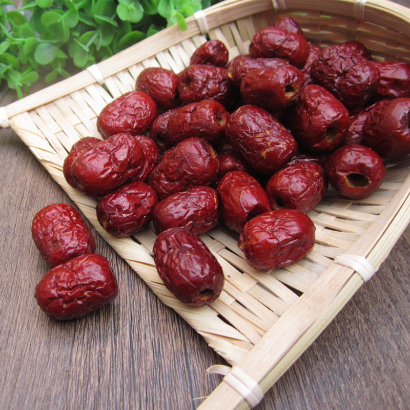 新货思宏香酥灰枣252g*2袋新疆无核零食香酥脆枣沧州500g包邮包装_虎窝淘