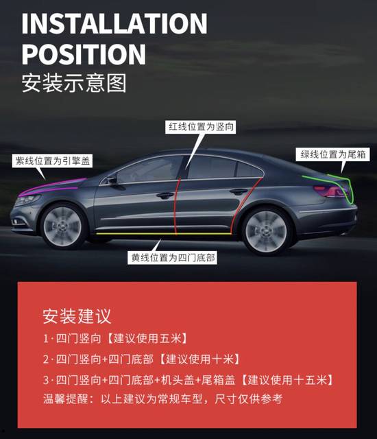 Car -free sealing sealing door door anti -crash strip anti -scratch ...