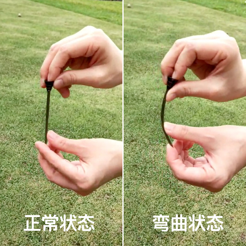 Xnells新款白tee30个 83mm超细高尔夫球tee塑料高尔夫球钉座_虎窝淘