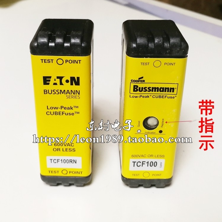 正品Bussmann熔断器 Low-peak保险丝 TCF100RN TCF100 100A 600V_虎窝淘