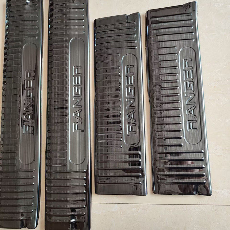 适用2023年福特RANGER T9皮卡改装车门越野门槛迎宾踏板防刮花垫_虎窝淘