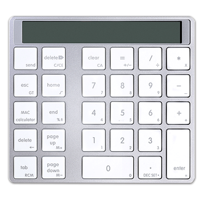 DCOMAKB-6Pro商务轻薄便携蓝牙无线数字多功能计算器小键盘_虎窝淘