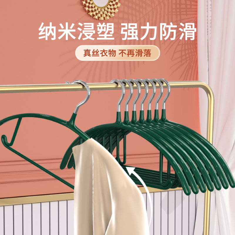 衣架家用挂衣防肩角衣撑子防滑无痕晾晒衣服架子不鼓包挂钩衣架子_虎窝淘
