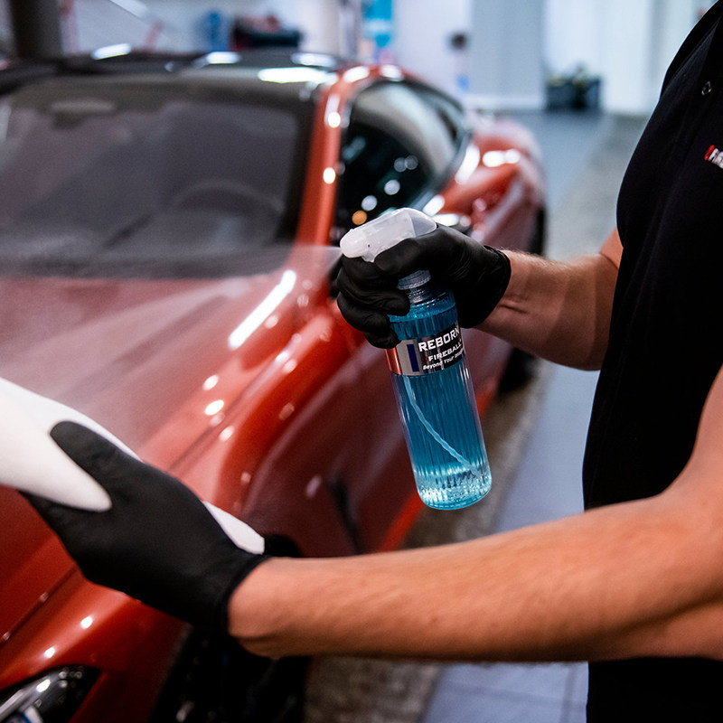 FIREBALL Reborn火球脱脂剂脱脂喷雾镀晶打蜡前去除油脂残蜡_虎窝淘