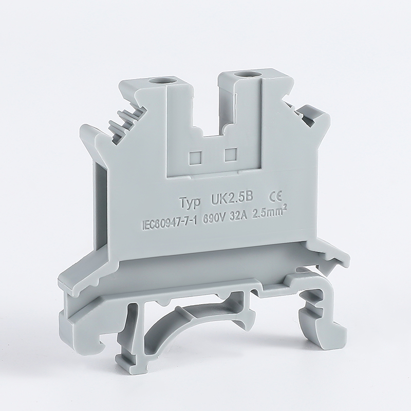 UK2.5B导轨式接线端子排通用型UK-2.5N电压纯铜件2.5平方厂家直销_虎窝淘