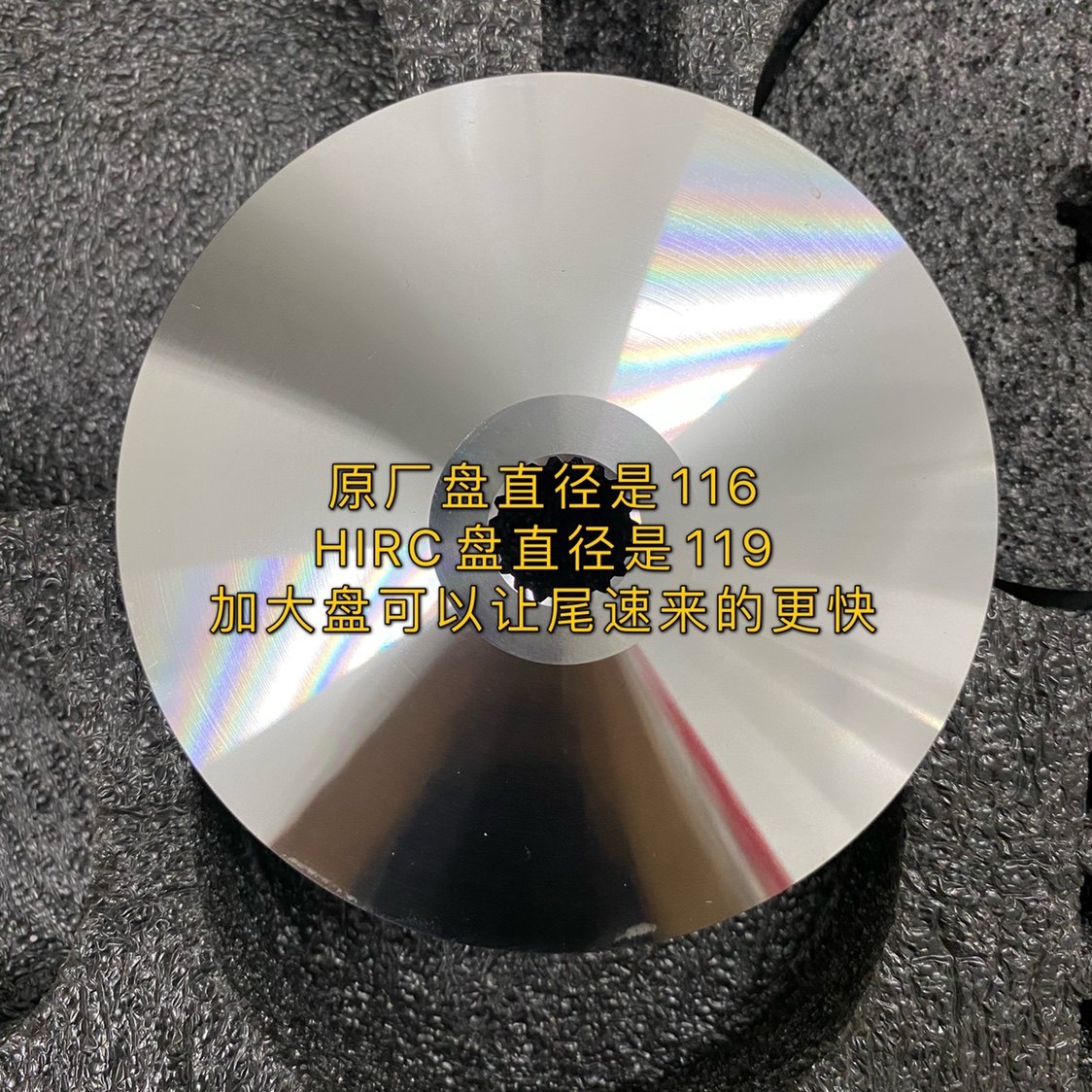 台湾HIRC适用于本田PCX力帆KPV150ADV160改装普利皮带及传动组件