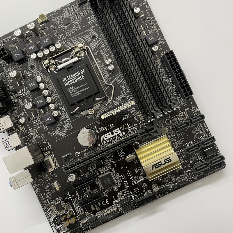 一年换新库存新 Asus/华硕 B150M-A D3 1151主板 DDR3支持E3 V5_虎窝淘