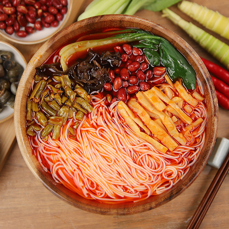 稻花香螺蛳粉免煮冲泡米线酸辣粉丝米粉方便面泡面夜宵171g*6桶_虎窝淘