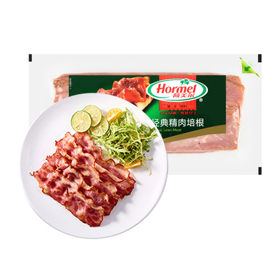 荷美尔经典精肉培根家用早餐食材250g*1包