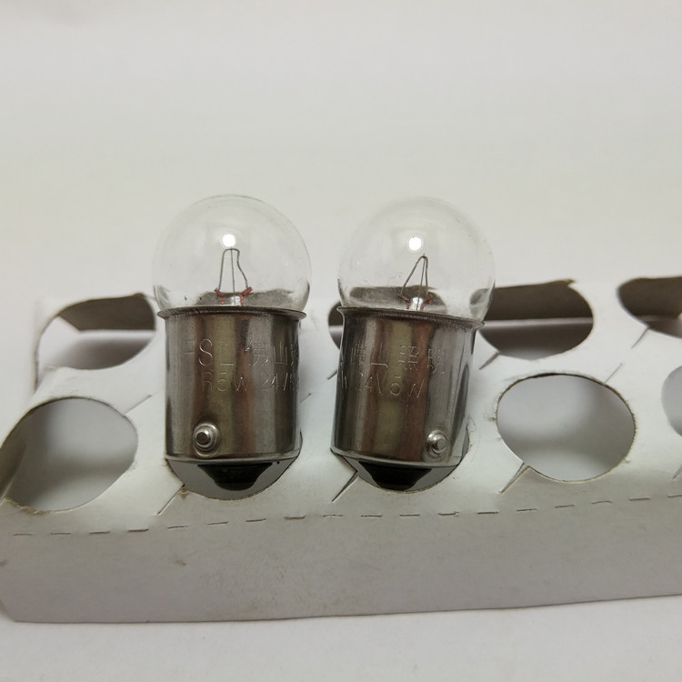 FSL R5W 24V E13 291 G18 15MM佛山照明单尾平脚三色报警圆头灯泡_虎窝淘