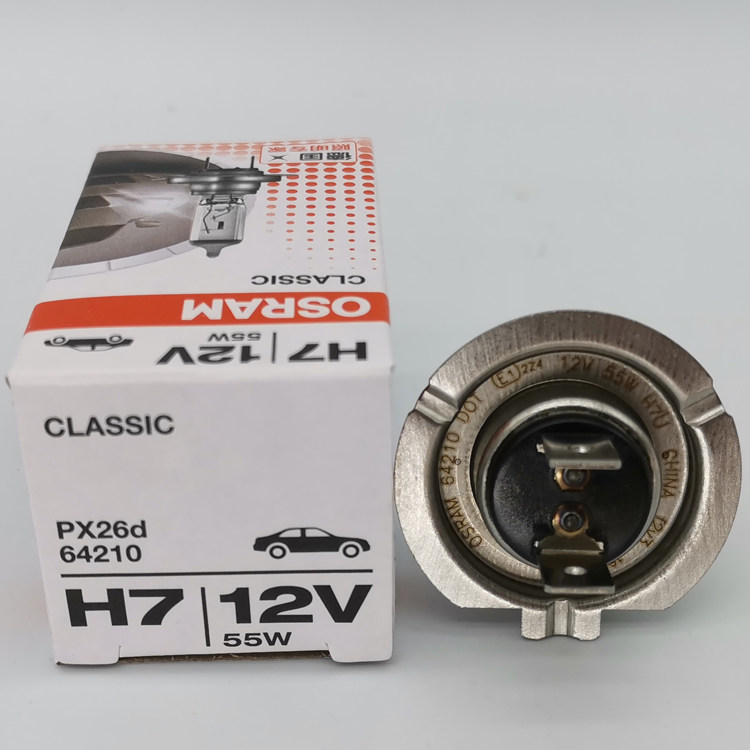 欧司朗 OSRAM 64210 DOT E1 2Z4 12V 55W H7U德国产原厂汽车灯泡_虎窝淘