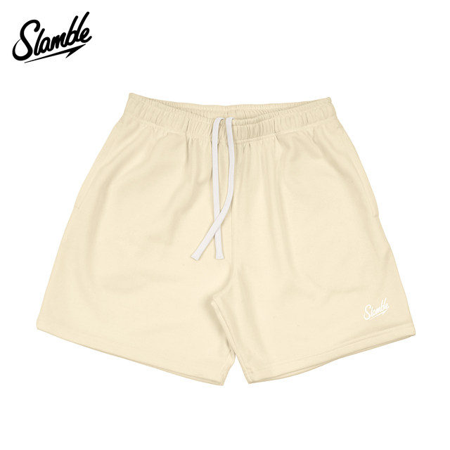 SLAMBLE American casual terry five-point shorts for men and women ...