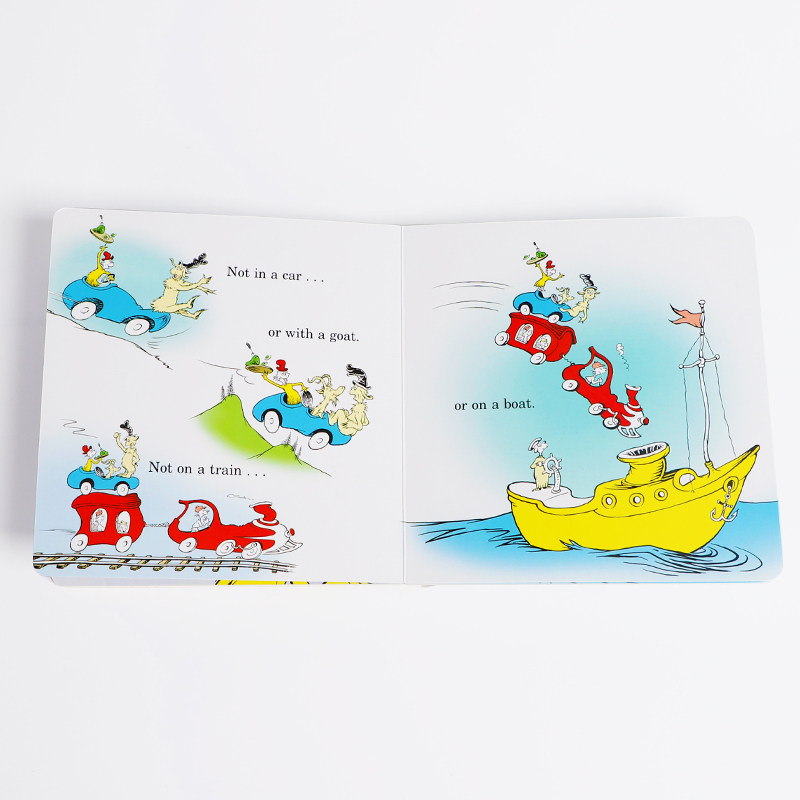 英文原版I Am Sam-I-Am我是山姆低幼儿童英语启蒙认知图画书绘本撕不烂纸板书Random House Books正版进口童书读物 ...